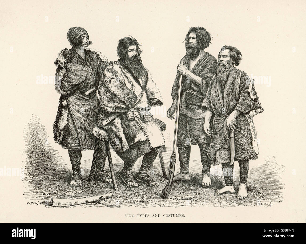 Ainu costume hi-res stock photography and images - Alamy