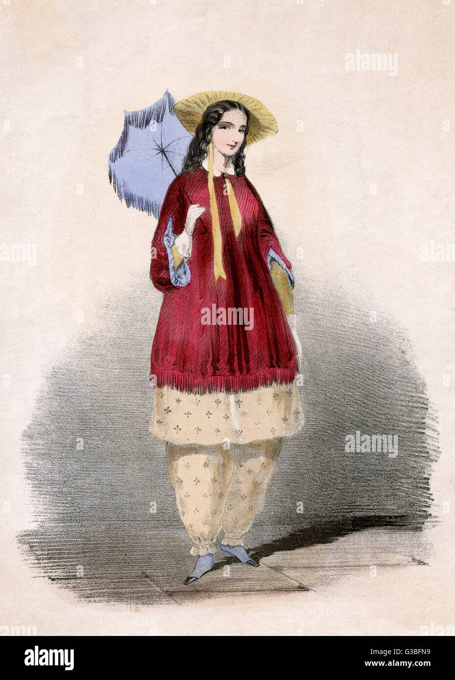 The bloomer costume hi-res stock photography and images - Alamy