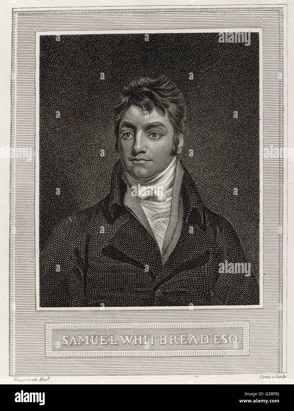 Samuel whitbread brewer hi-res stock photography and images - Alamy