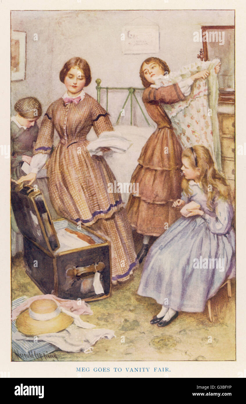 Women meg packing hi-res stock photography and images - Alamy