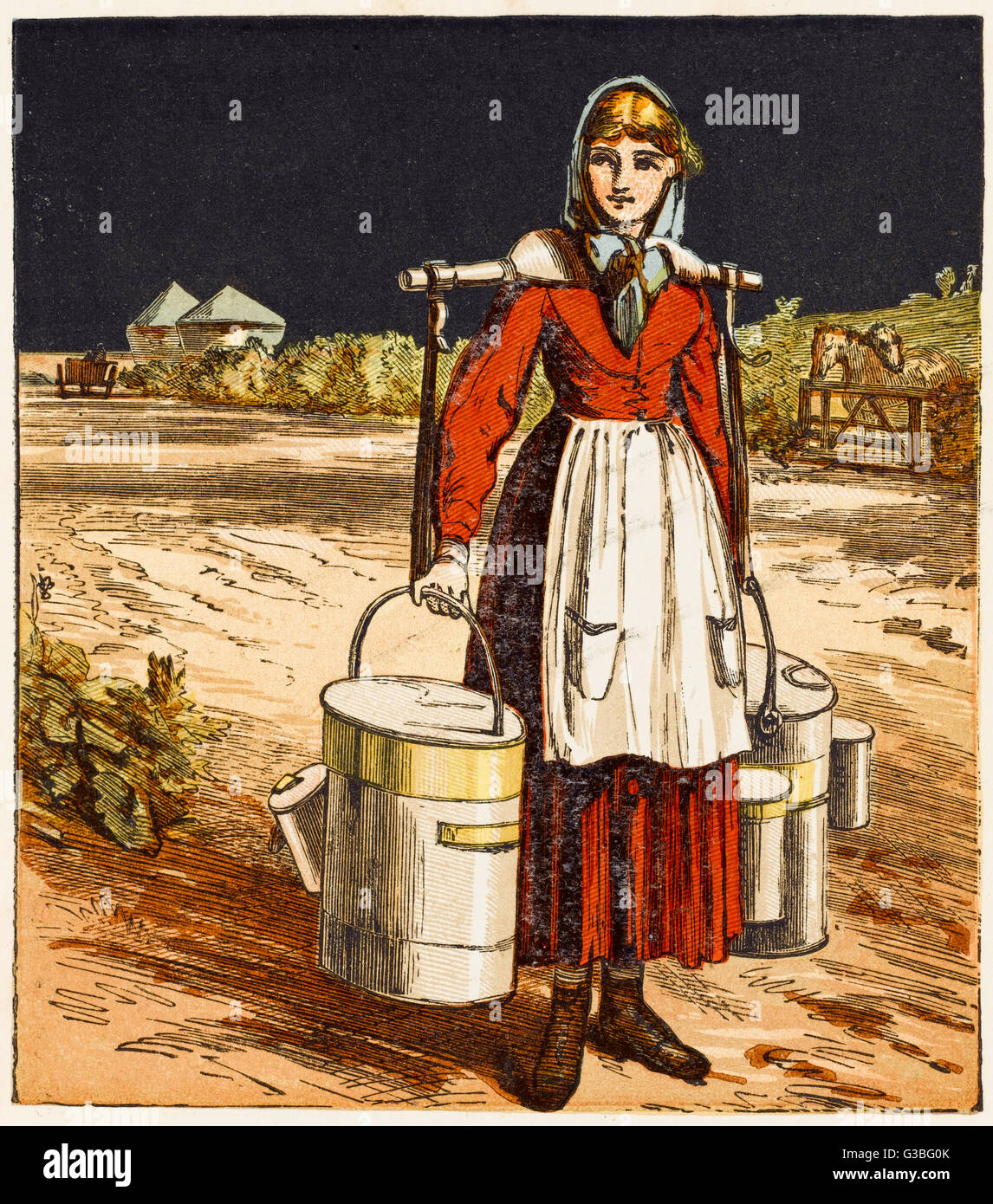 Pails of milk hi-res stock photography and images - Alamy
