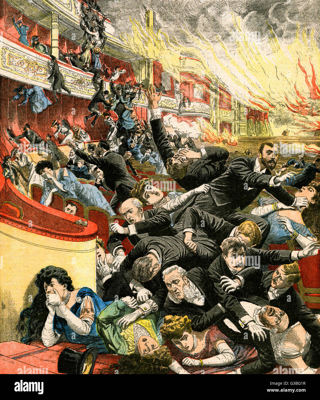 Iroquois theatre fire hi-res stock photography and images - Alamy