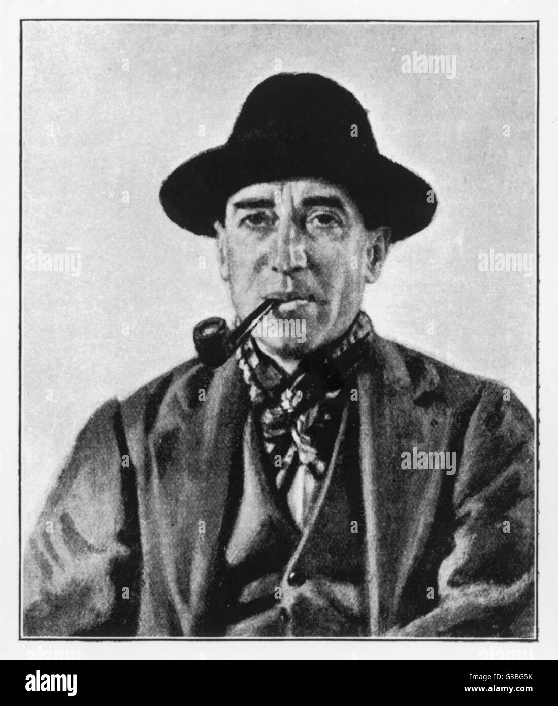 William Henry Davies, Welsh poet and writer Stock Photo - Alamy