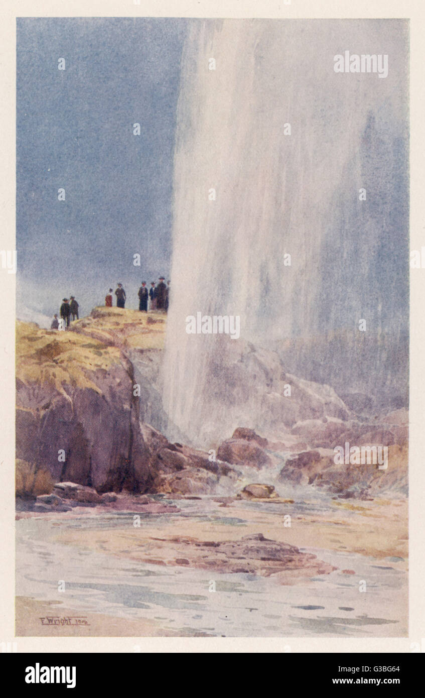 Wairoa geyser wairoa geyser hi-res stock photography and images - Alamy