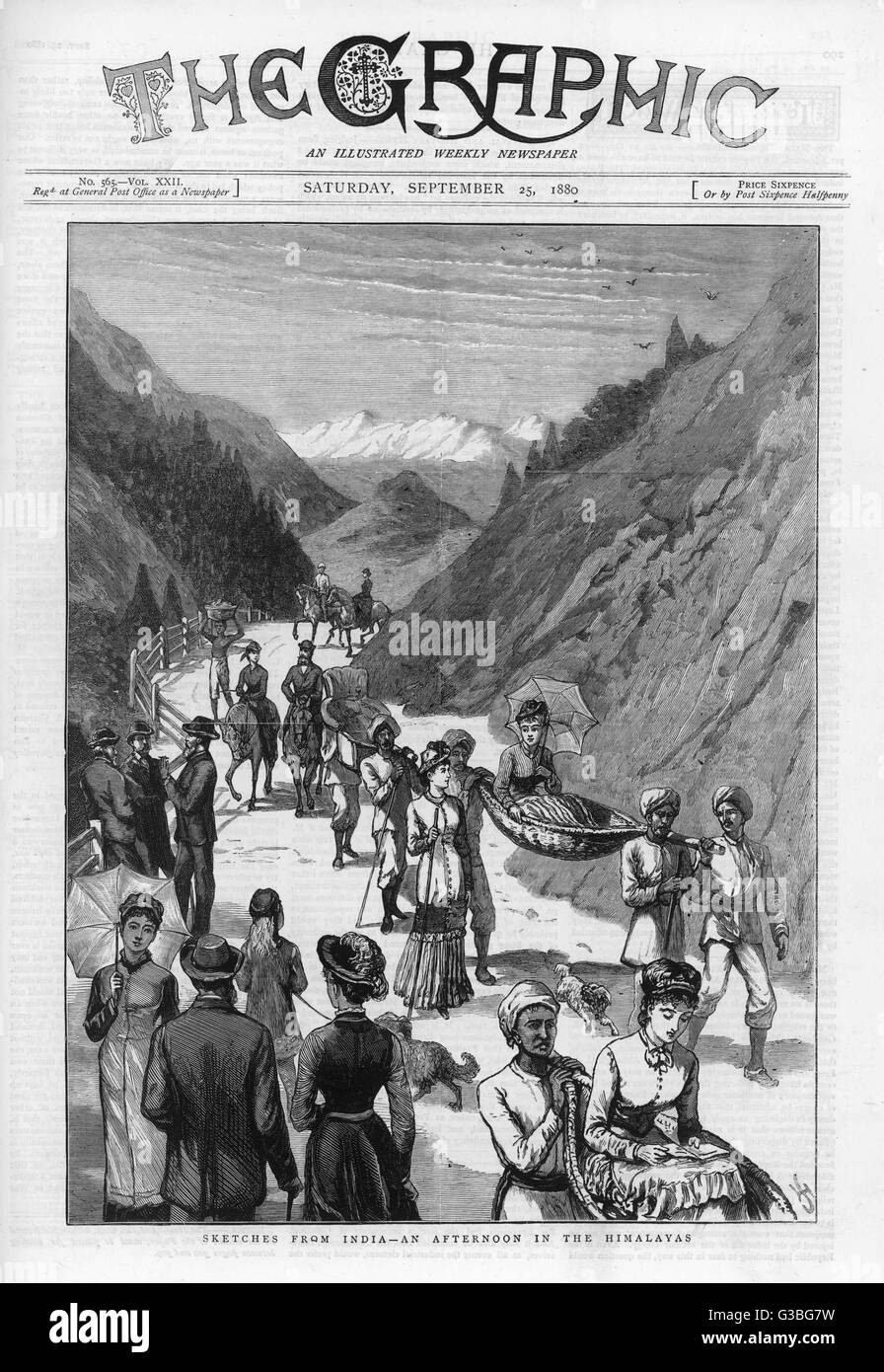 British afternoon simla india hi-res stock photography and images - Alamy