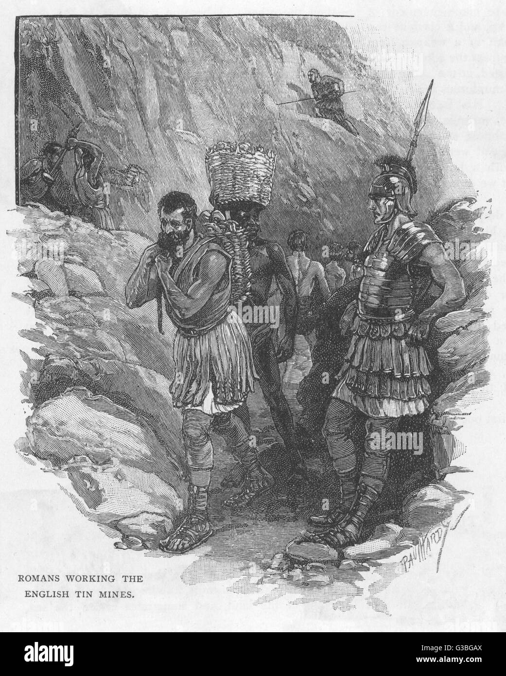 Native and imported labour put to work by the occupying Roman forces in ...