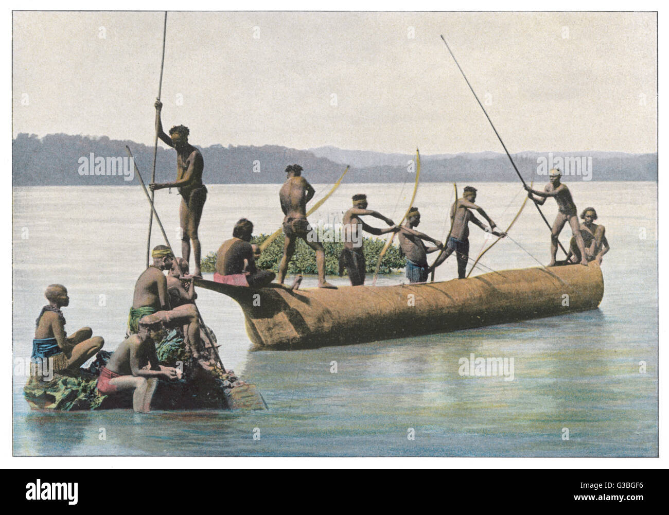 Fishing with bow and arrow hi-res stock photography and images - Alamy