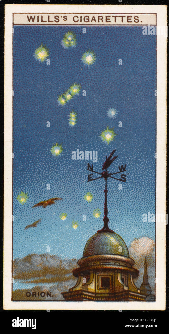 ORION (CIG. CARD Stock Photo - Alamy