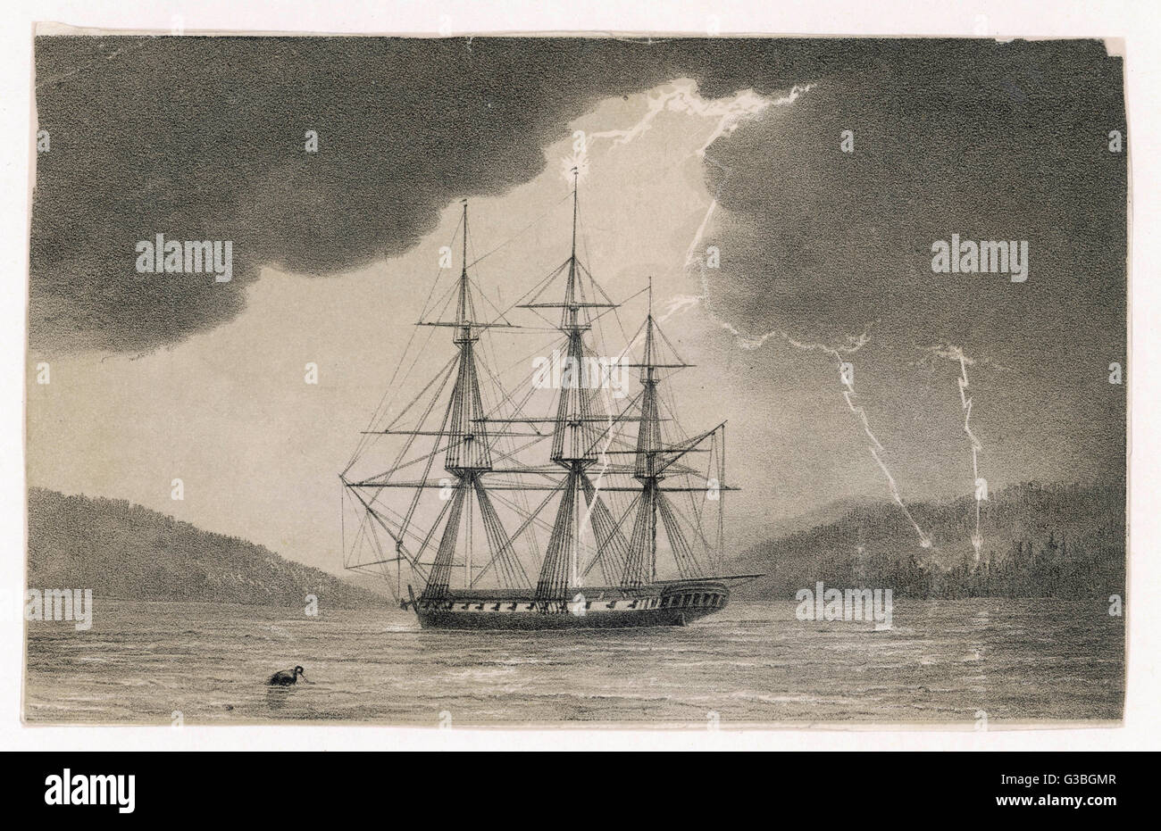 Lightning Sailing High Resolution Stock Photography and Images - Alamy