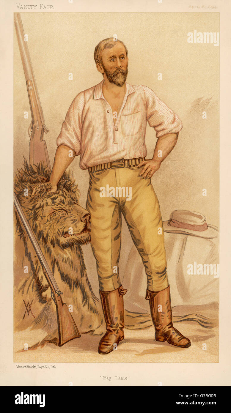 Frederick Selous - Hunter Stock Photo - Alamy