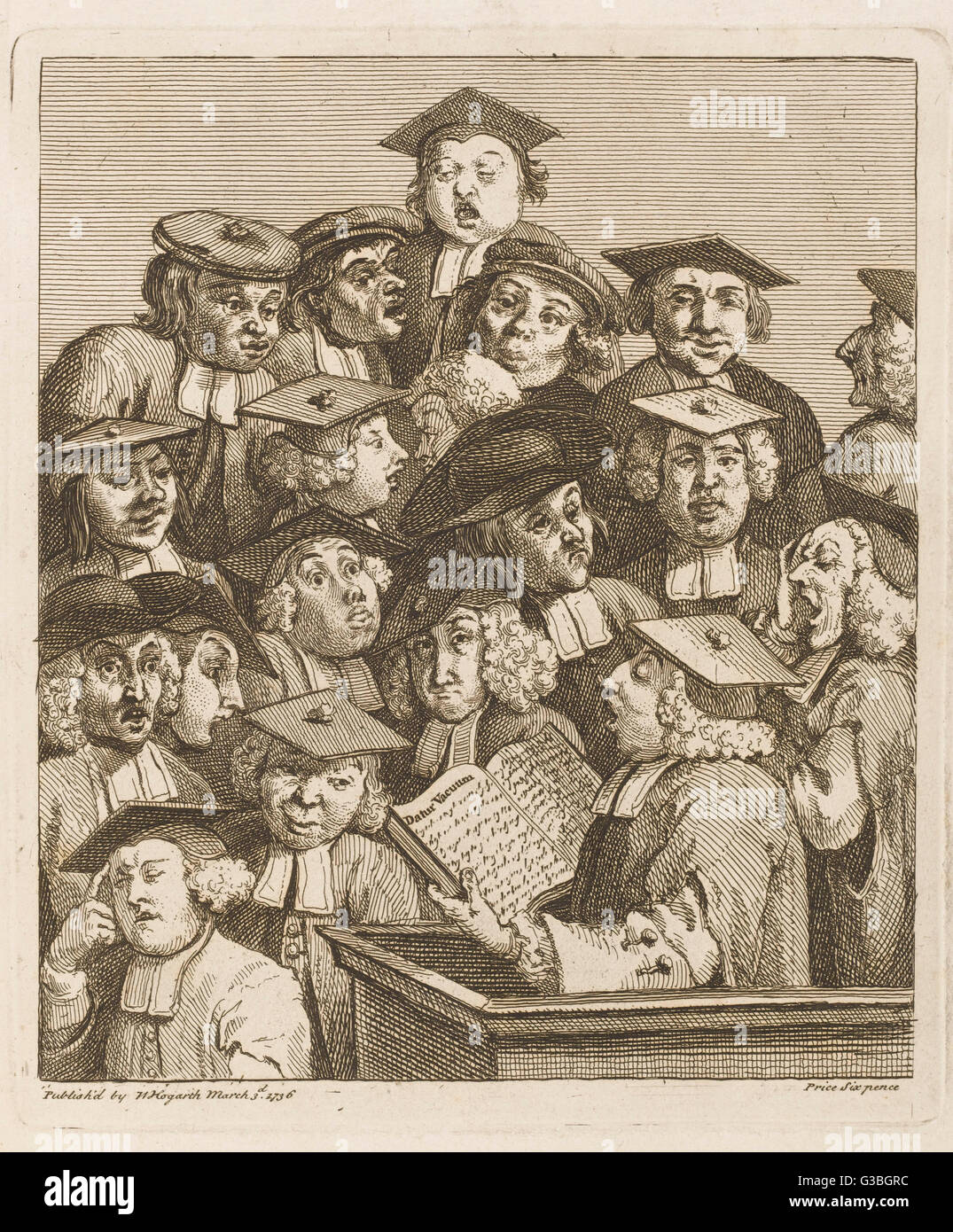 Scholars at a Lecture Stock Photo - Alamy