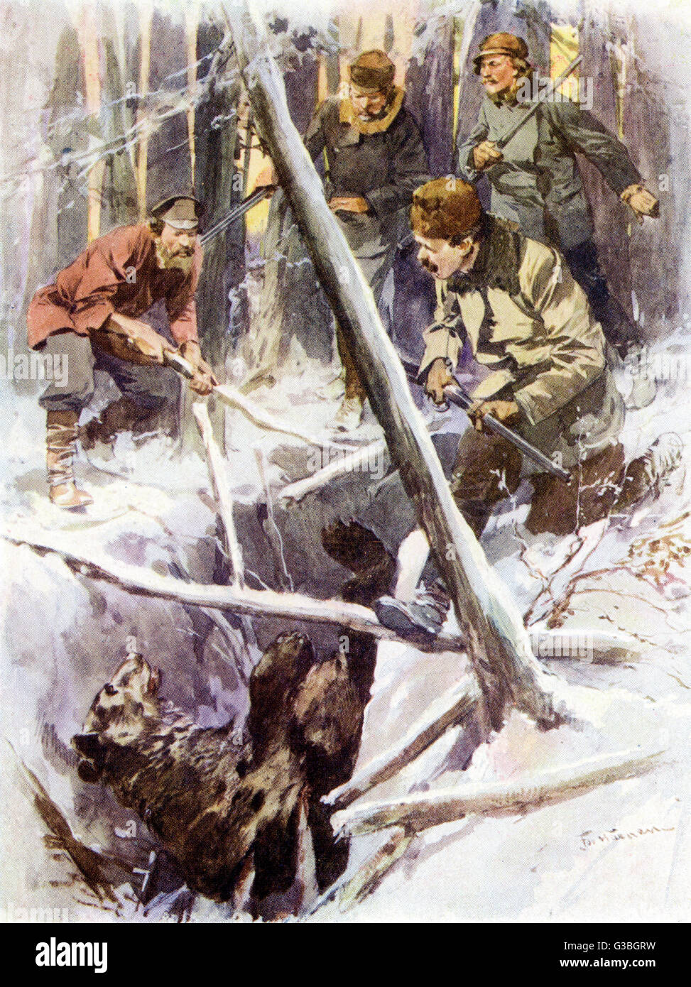 Trap bear hi-res stock photography and images - Alamy