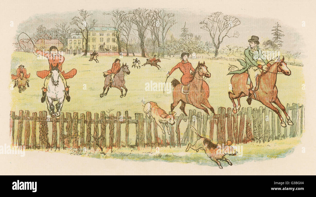 FOX HUNTING THE CHASE Stock Photo - Alamy
