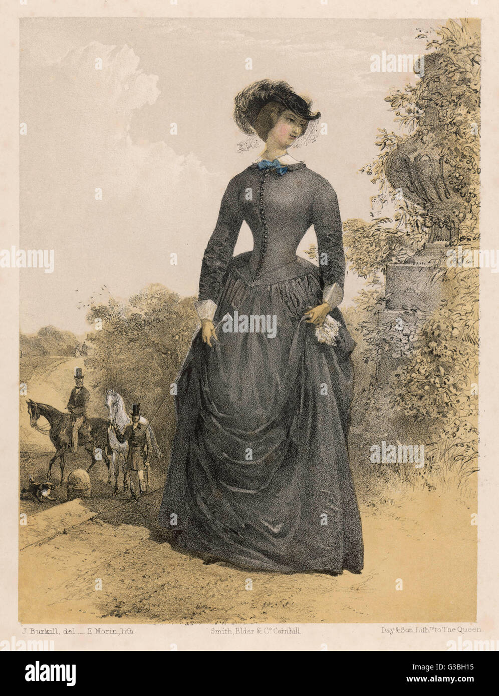 LADY'S RIDING HABIT Stock Photo - Alamy