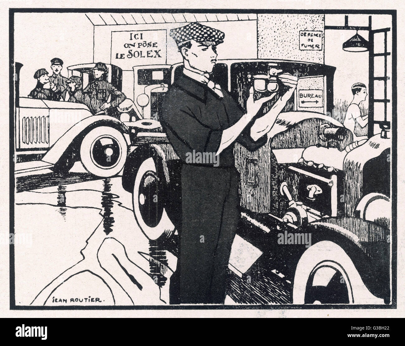 Car repairs 1928 hi-res stock photography and images - Alamy