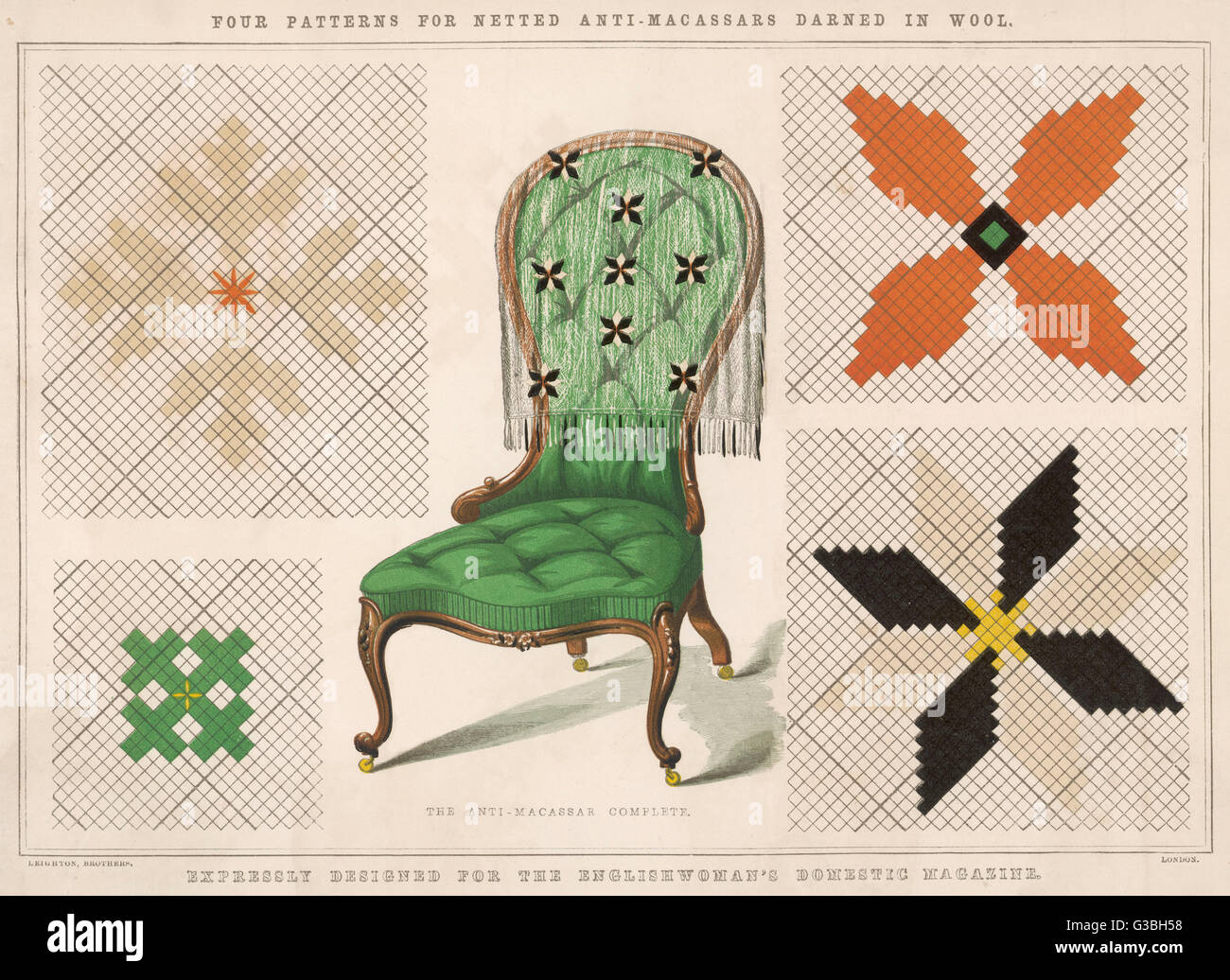 ANTIMACASSAR - 2 Stock Photo - Alamy