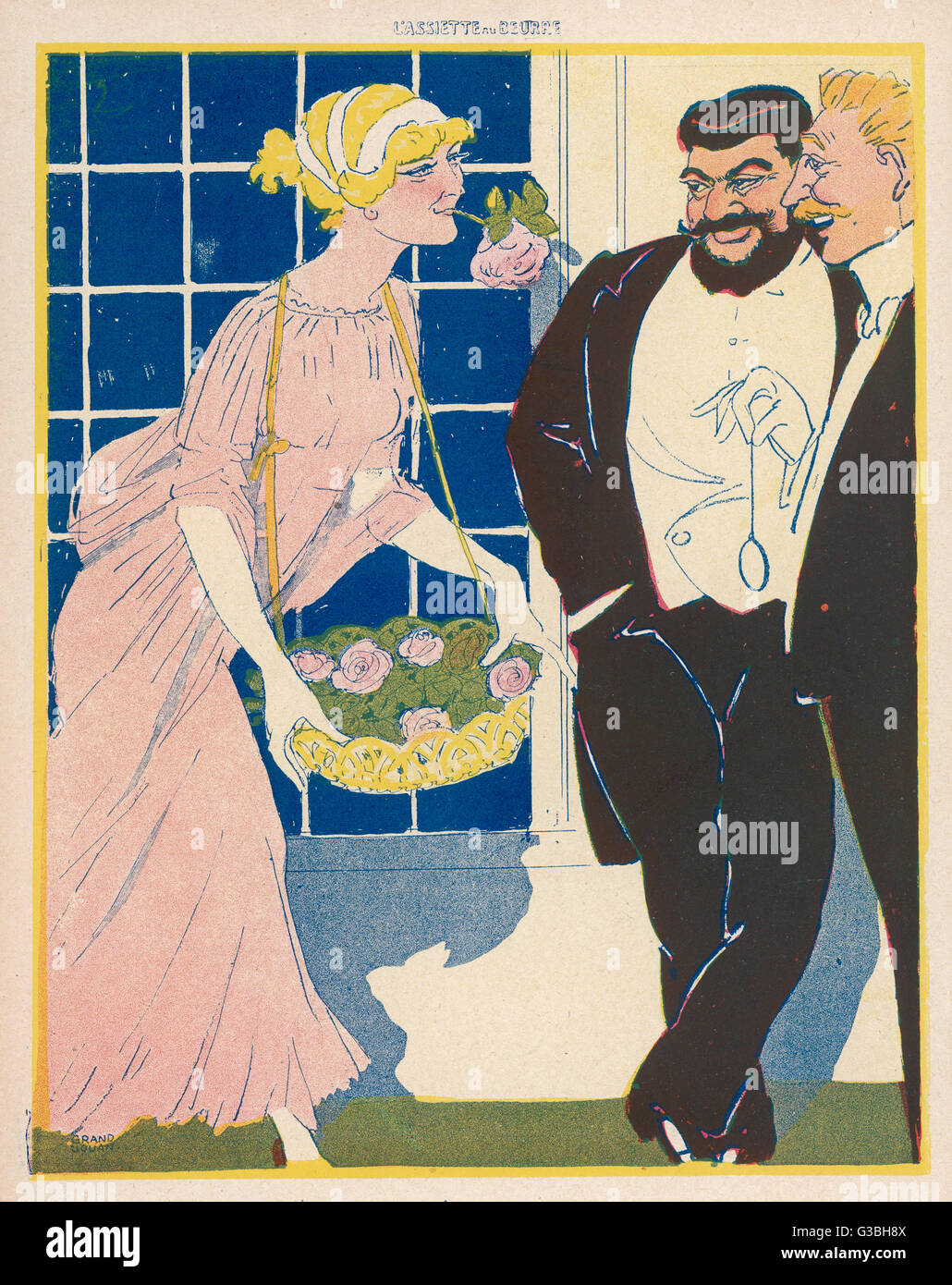 CHARITY FLOWER SELLER Stock Photo - Alamy