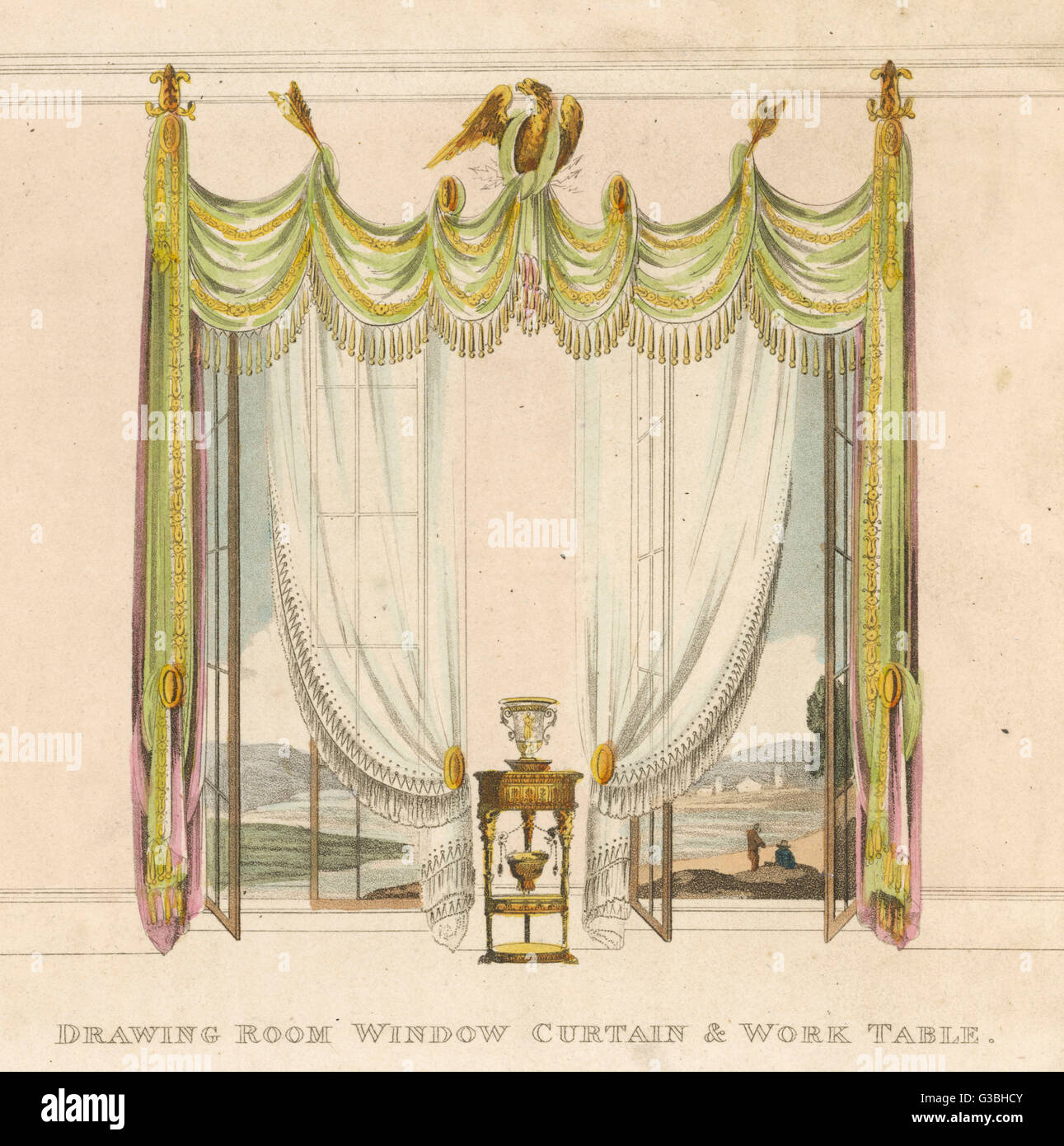 CLASSICAL CURTAINS 2 Stock Photo - Alamy