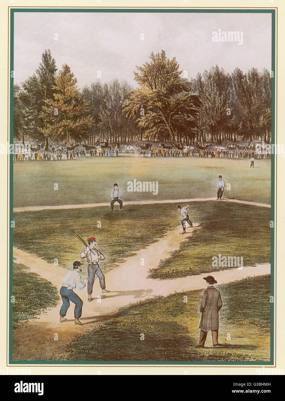 Baseball 19th century hi-res stock photography and images - Alamy
