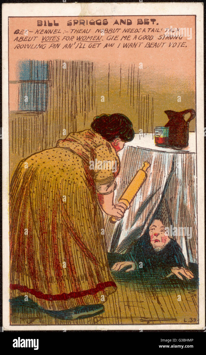 Man beating his wife hi-res stock photography and images - Alamy