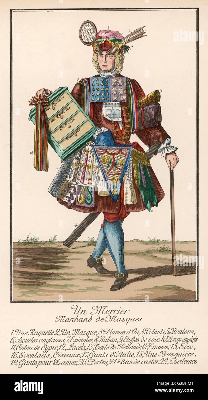Pedlar 18th century hi-res stock photography and images - Alamy