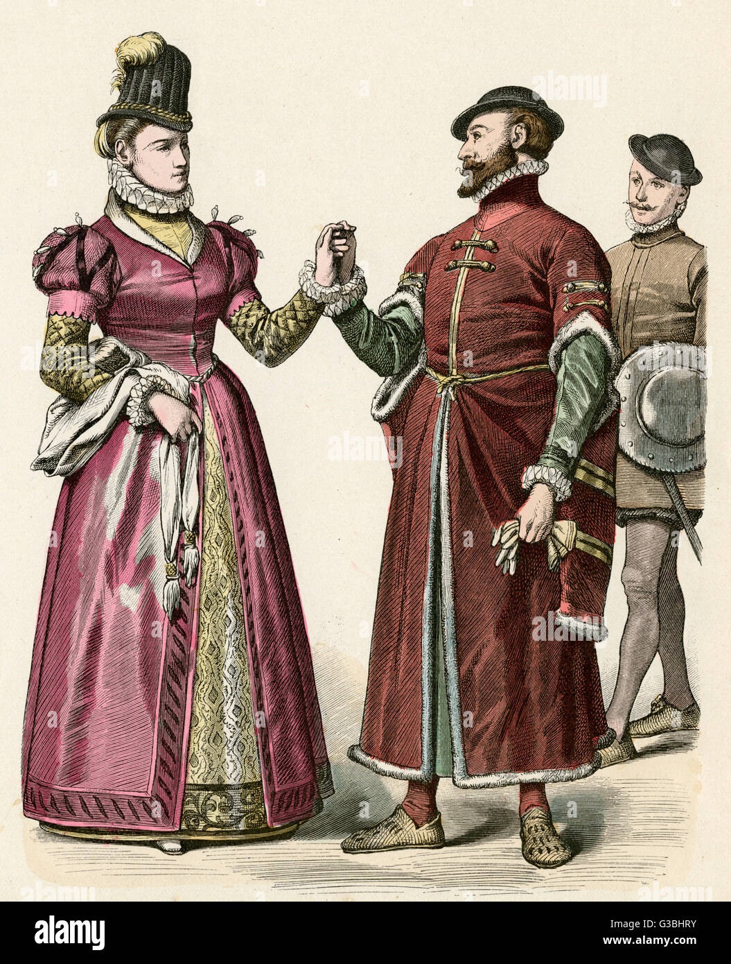 English costume merchant hi-res stock photography and images - Alamy