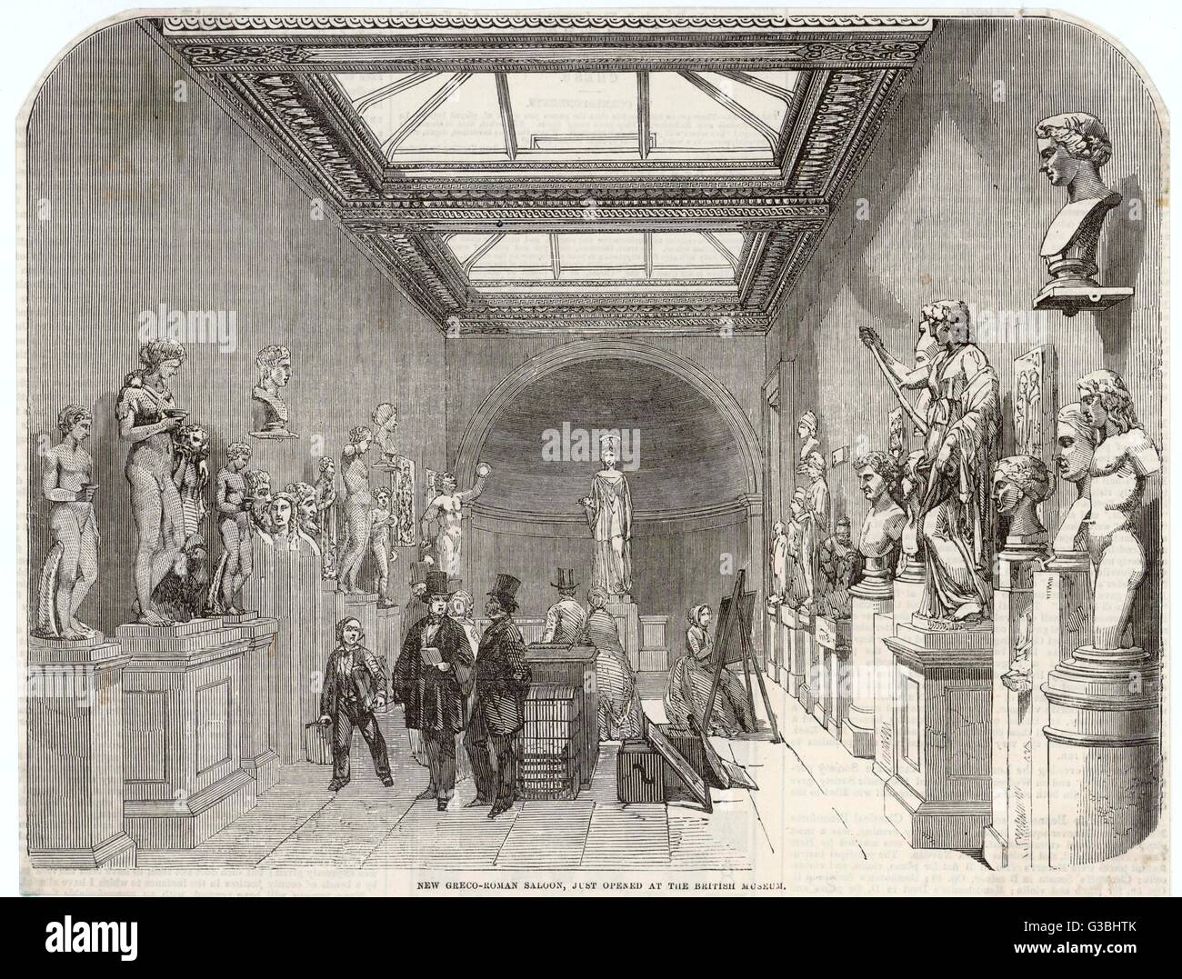 The newly-opened Greco-Roman Saloon, a rather formidable array of ...