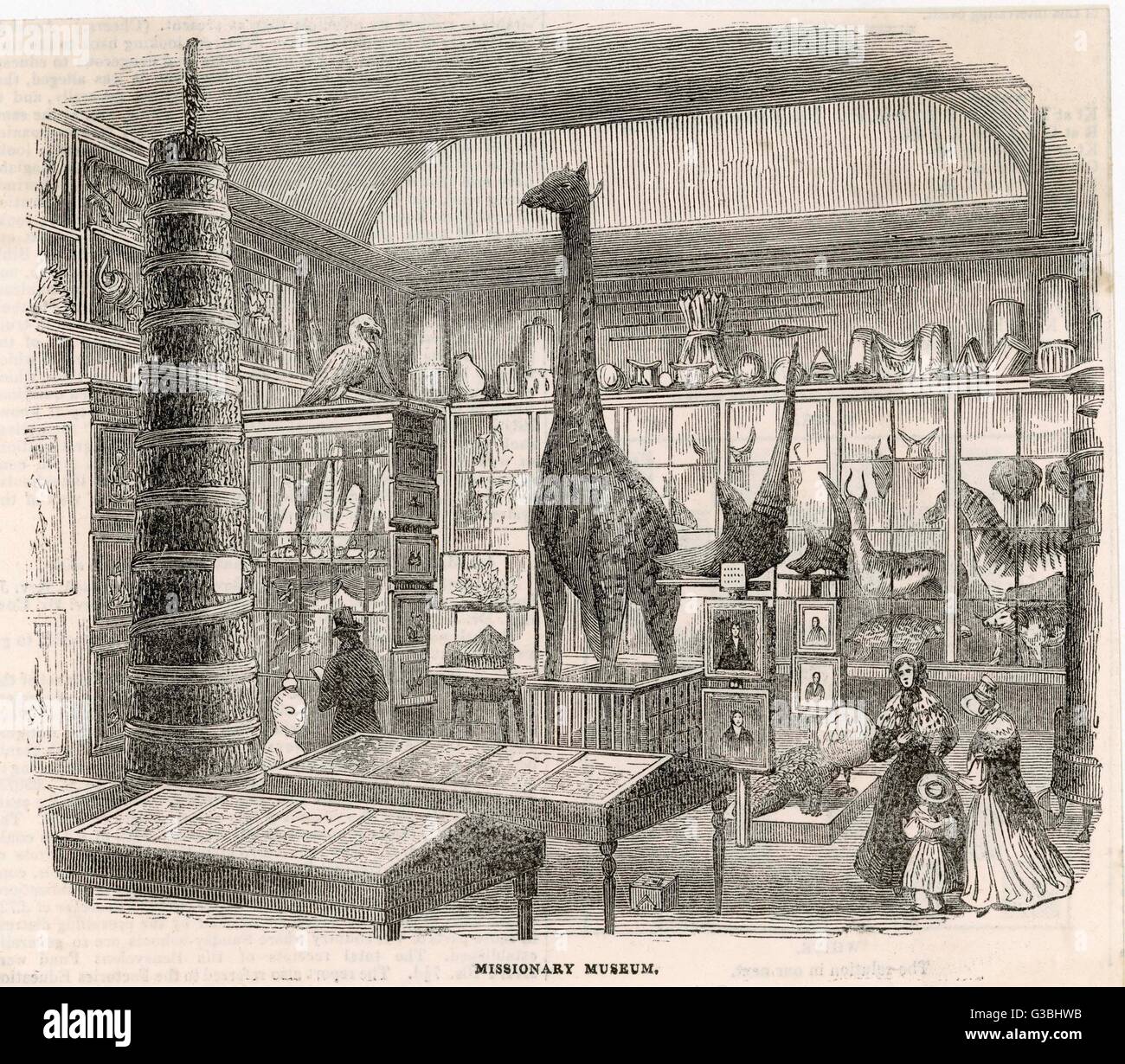 London missionary society 1843 Stock Photo - Alamy