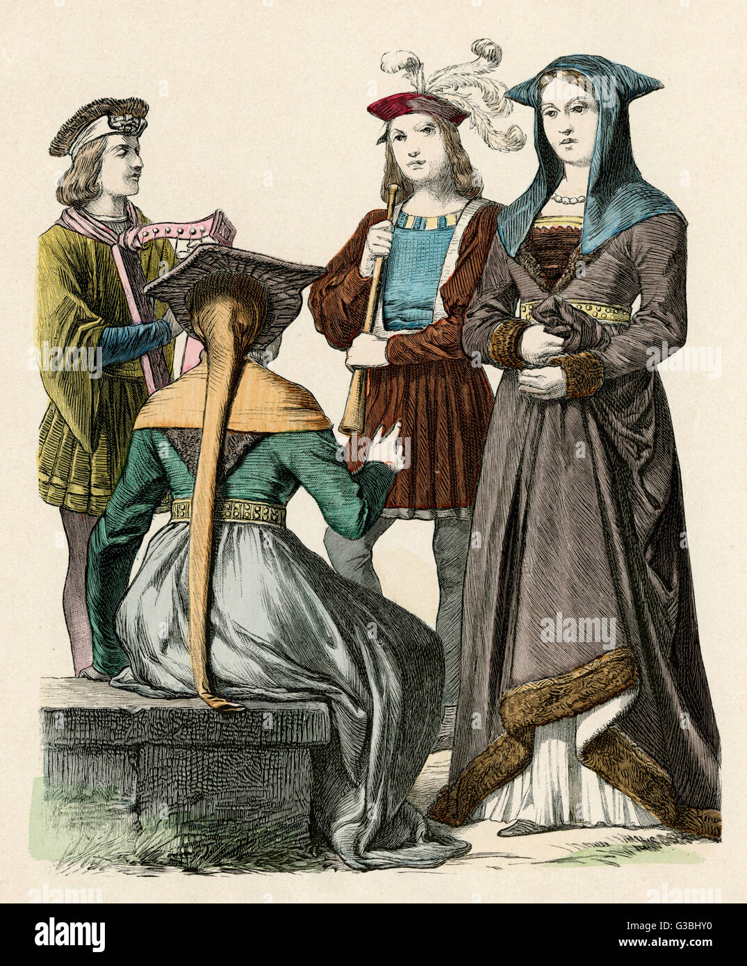 Shallow caps upturned brims hi-res stock photography and images - Alamy