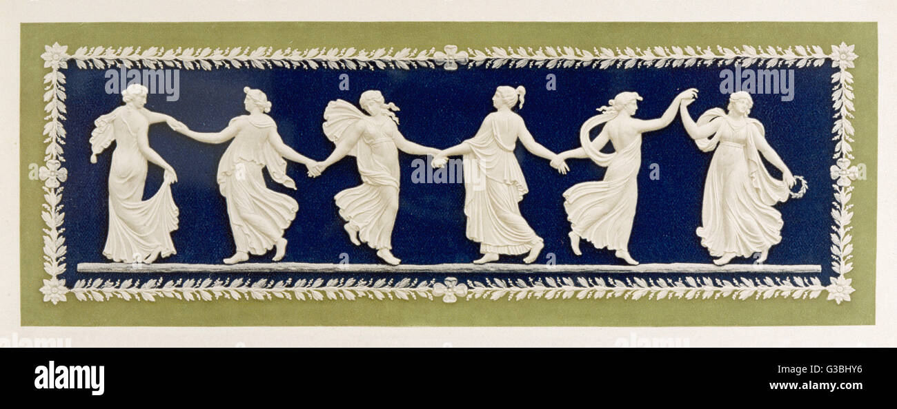 Wedgwood Dancing Hours Stock Photo - Alamy