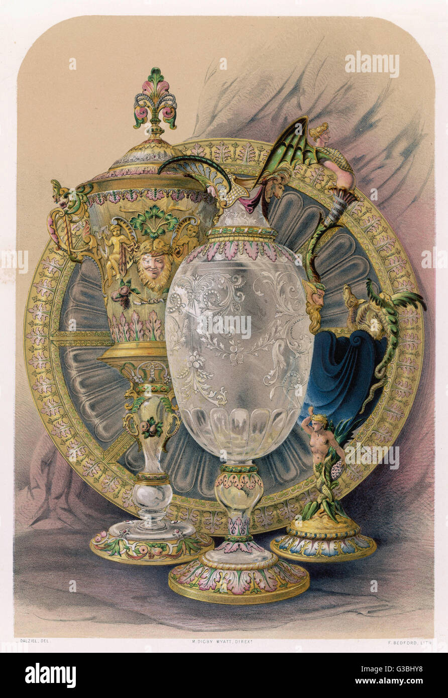 ENAMELLED OBJECTS - 2 Stock Photo - Alamy