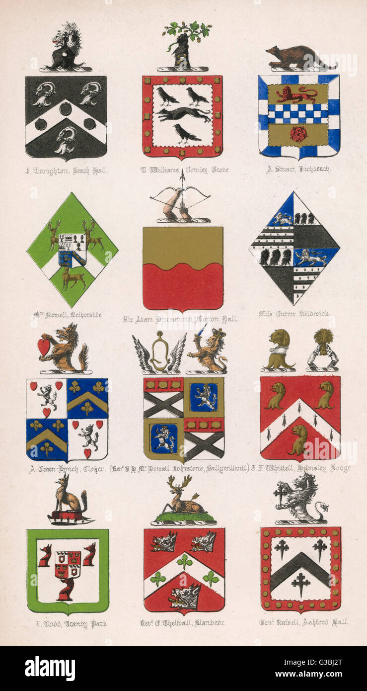 Hall Family Coat Of Arms