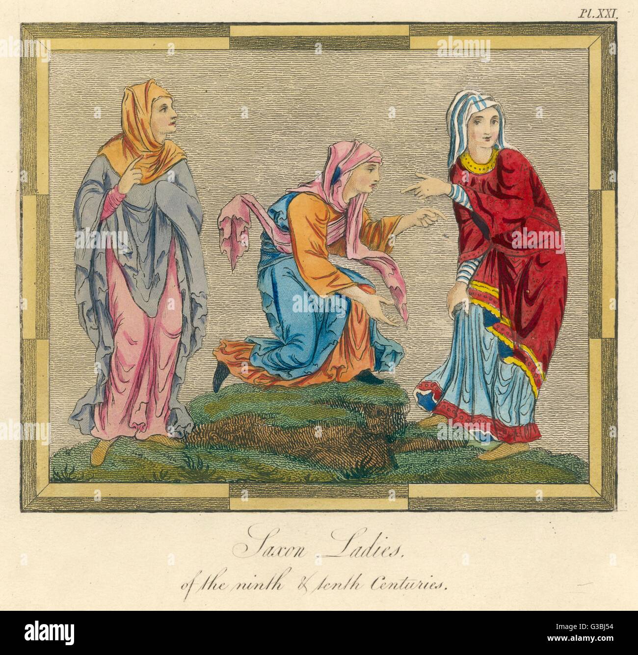 Anglo saxon women hi-res stock photography and images - Alamy