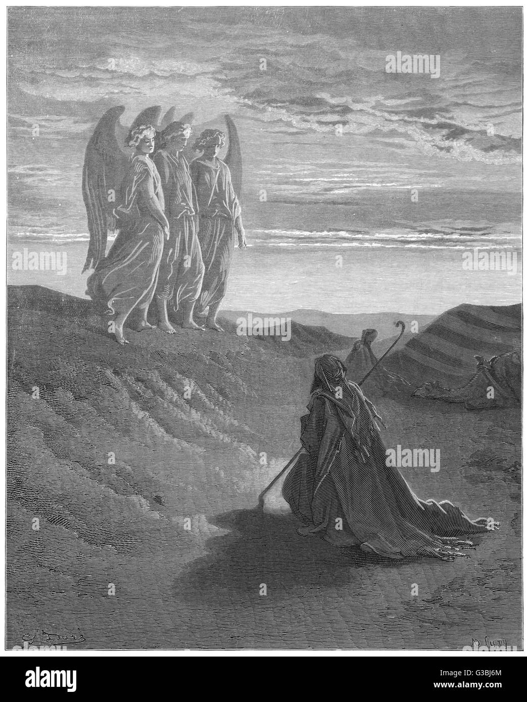 Abraham And The Three Visitors