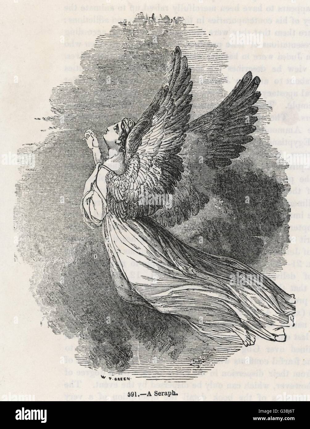 Angels and seraphim hi-res stock photography and images - Alamy