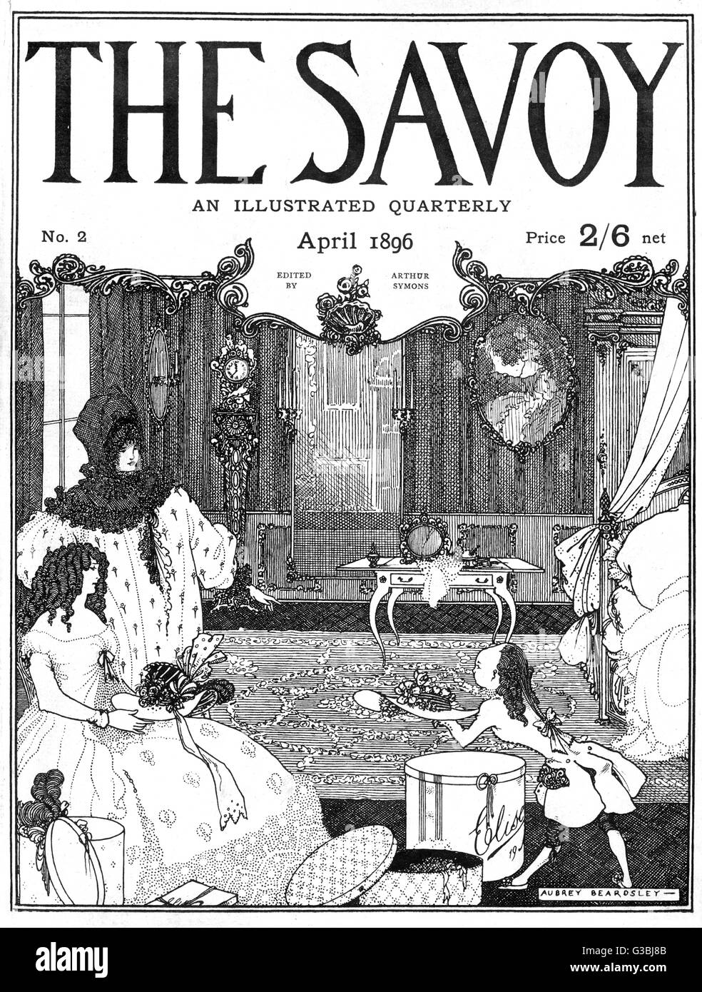 SAVOY MAGAZINE 1896 Stock Photo - Alamy