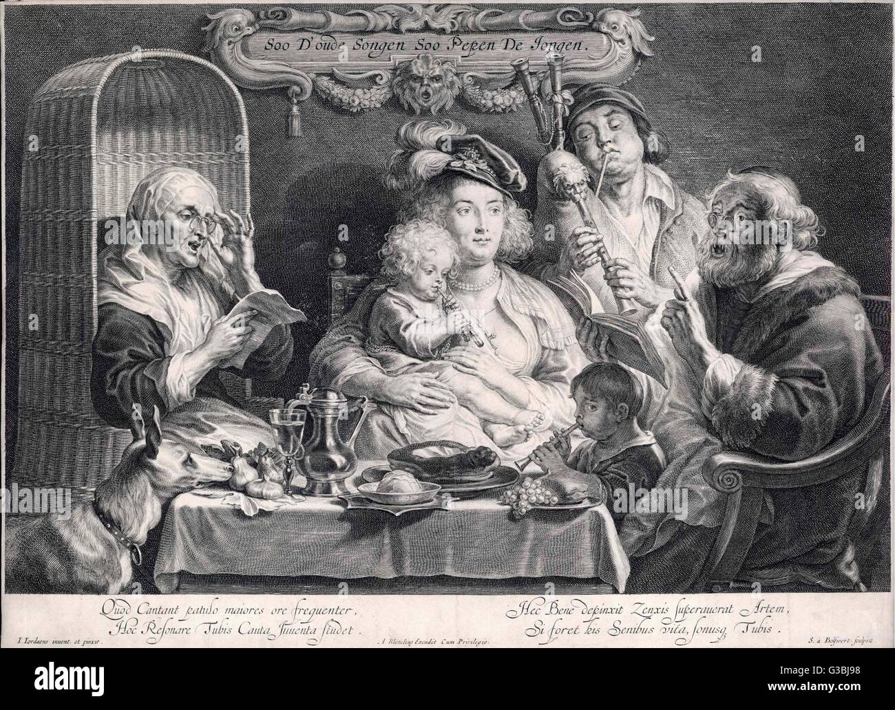 17th century singing hi-res stock photography and images - Alamy