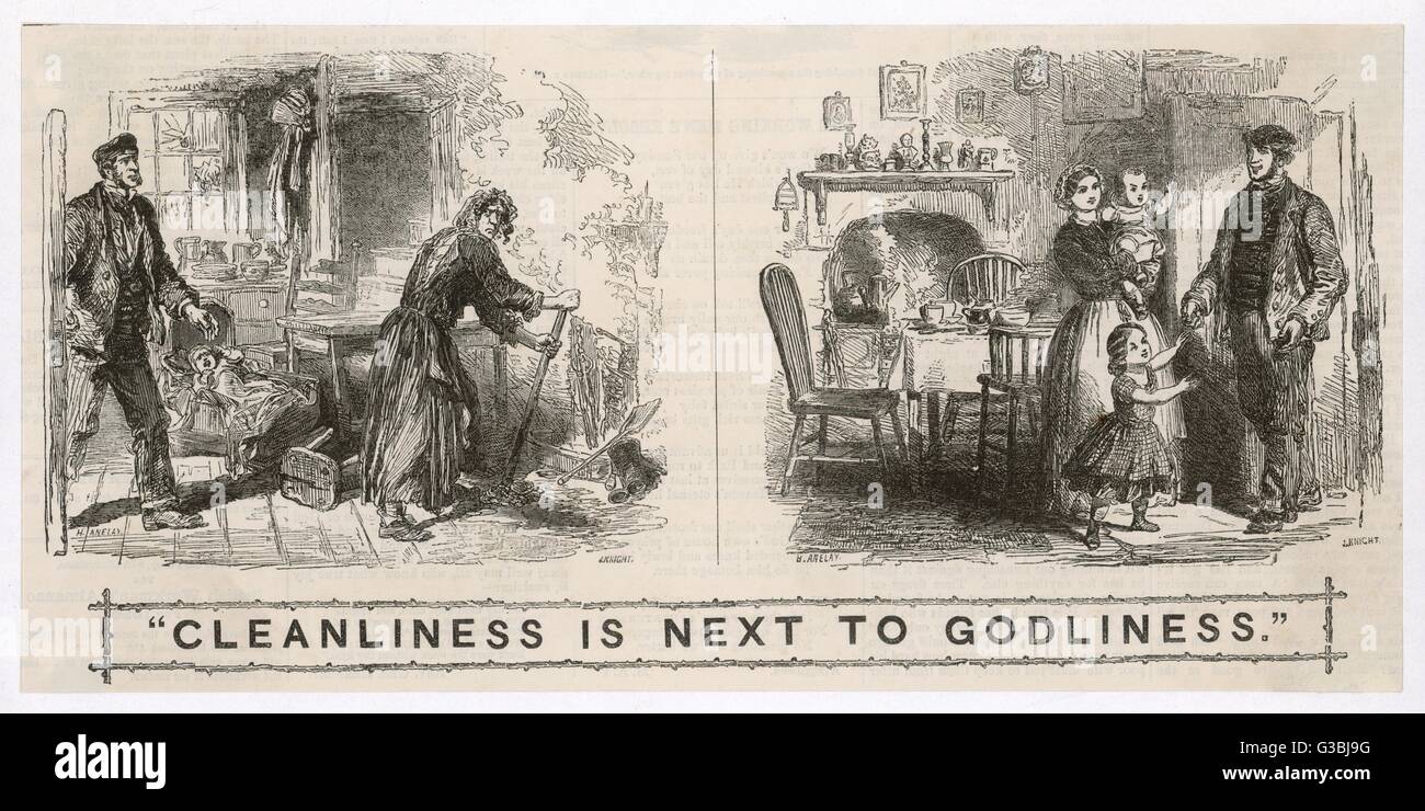 Cleanliness Is Next To Godliness High Resolution Stock Photography and ...