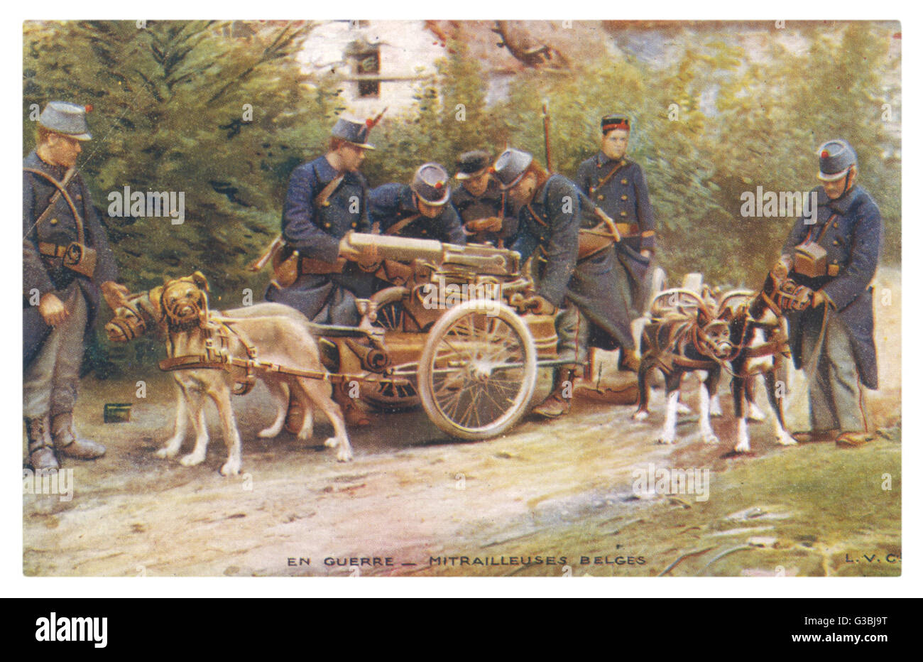 World War One Machine Guns High Resolution Stock Photography and Images ...