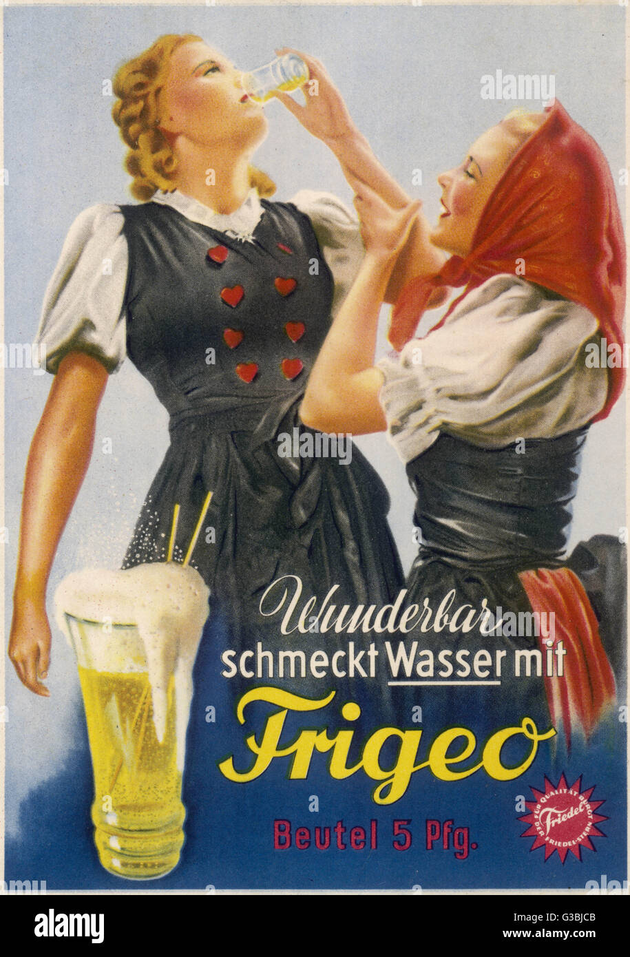 FRIGEO, GERMAN DRINK Stock Photo - Alamy