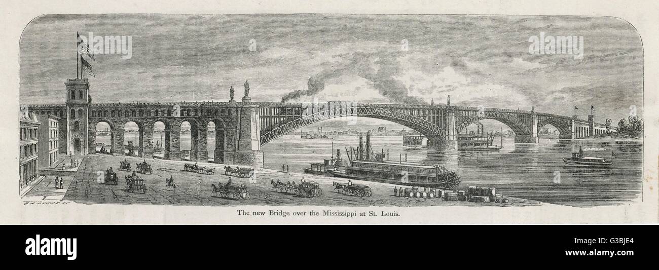 Eads Bridge Drawing