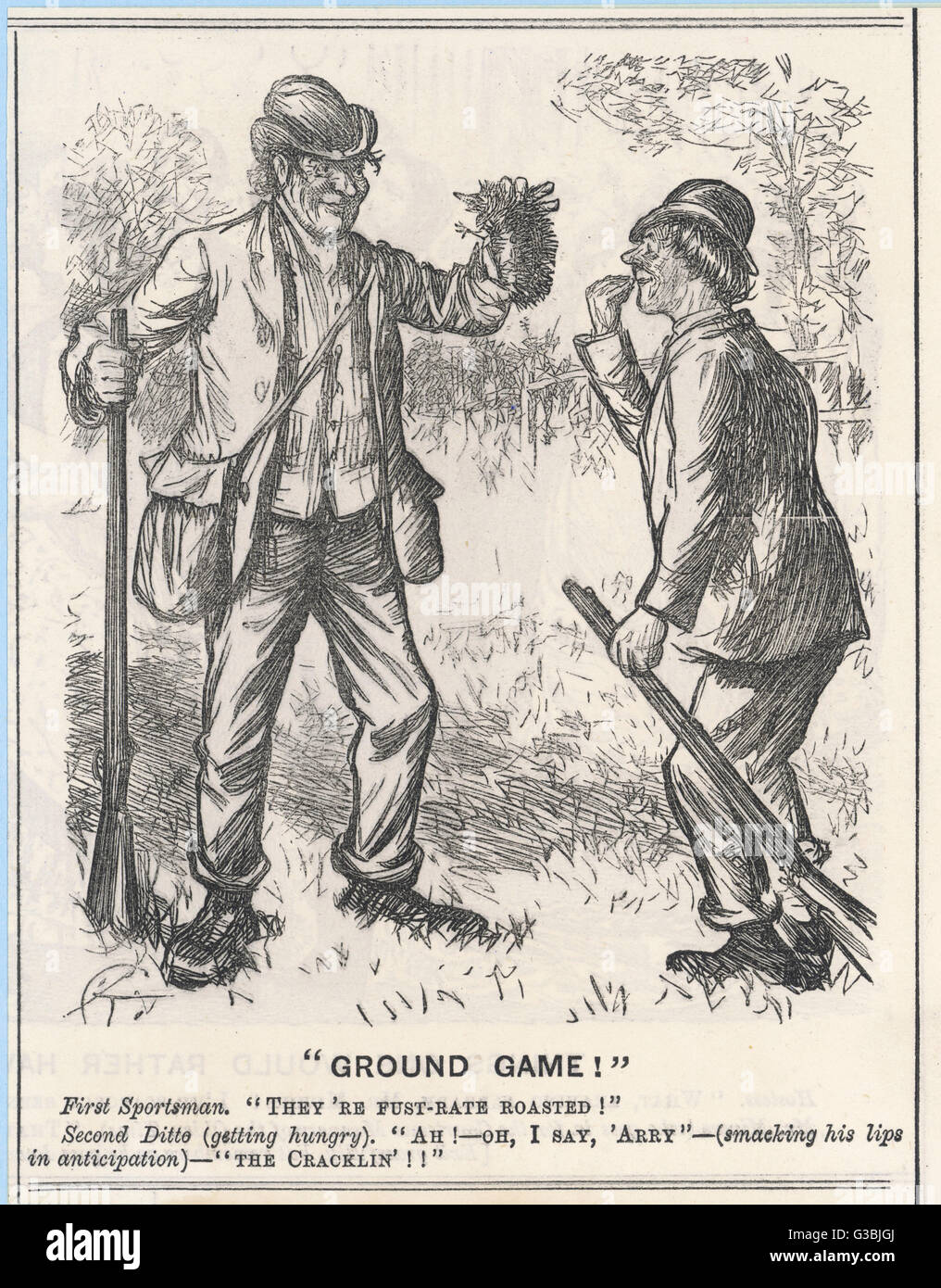 Cartoon hunter hi-res stock photography and images - Alamy