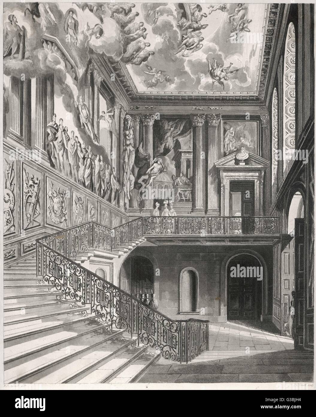 Historical stair case hi-res stock photography and images - Alamy