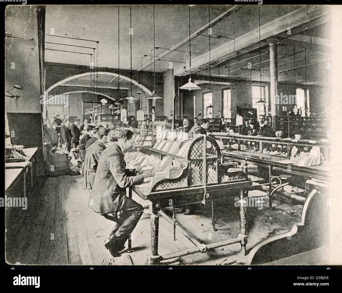 Sorting mail post office hi-res stock photography and images - Alamy