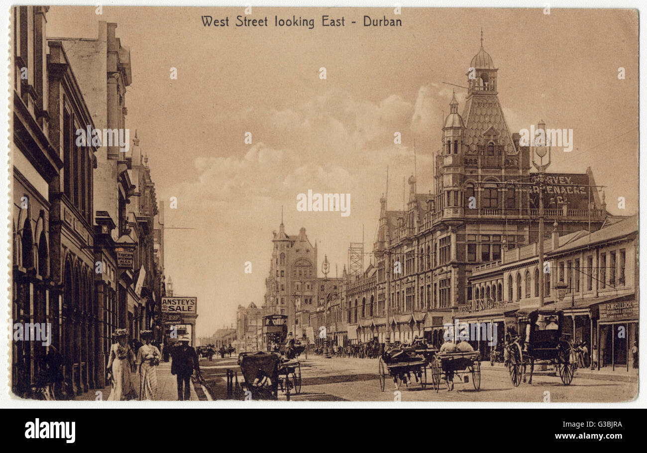 Durban Street Scene Stock Photo - Alamy