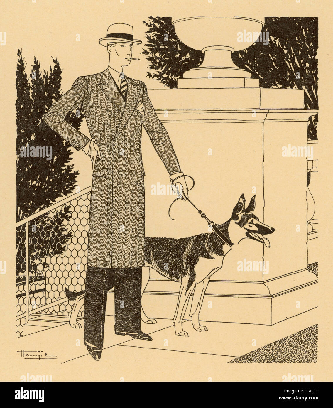 Master and dogs hi-res stock photography and images - Alamy