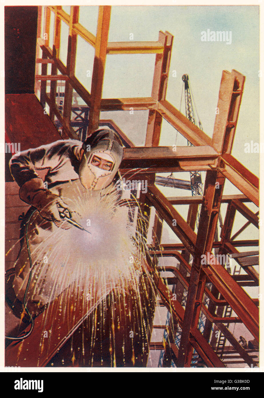 Electric arc welding hi-res stock photography and images - Alamy