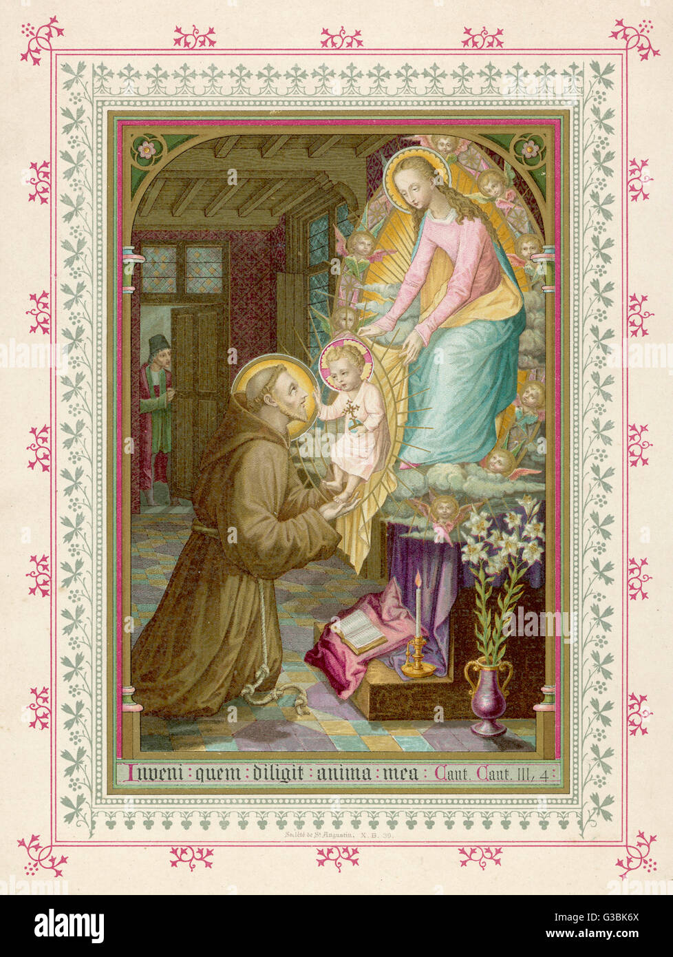 ANTONY, JESUS AND MARY Stock Photo - Alamy