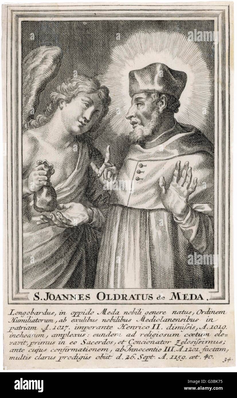 SAINT JOHN OF MEDA Stock Photo - Alamy