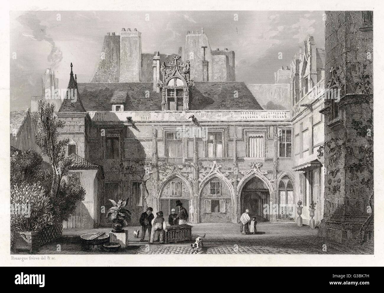 HOTEL DE CLUNY, PARIS Stock Photo - Alamy